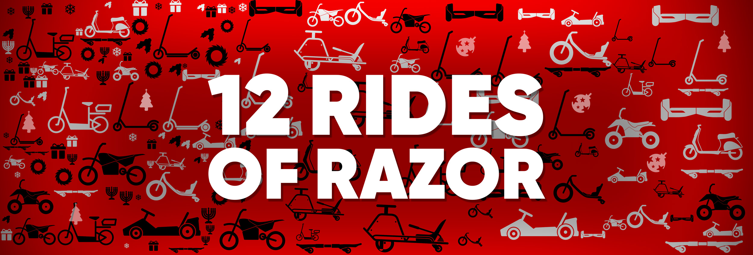 12-rides-of-razo-holiday-gift-wrap - Razor - Denmark